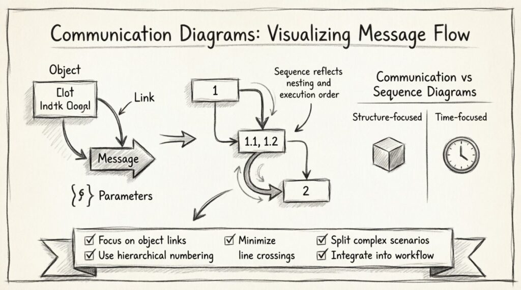 Communication Diagrams: Visualizing Message Flow Tutorial