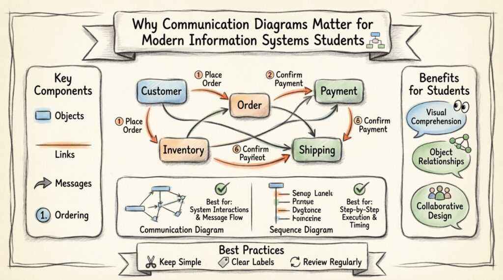 Why Communication Diagrams Matter for IS Students 🎓