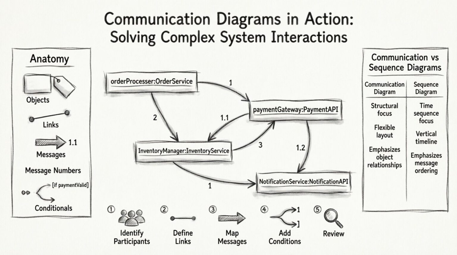 Communication Diagrams: Solving Complex System Interactions