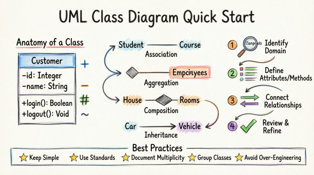 Quick Start to UML: Drawing Your First Class Diagram