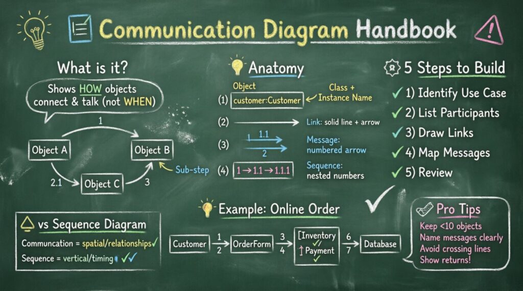 Communication Diagram Handbook for Engineers