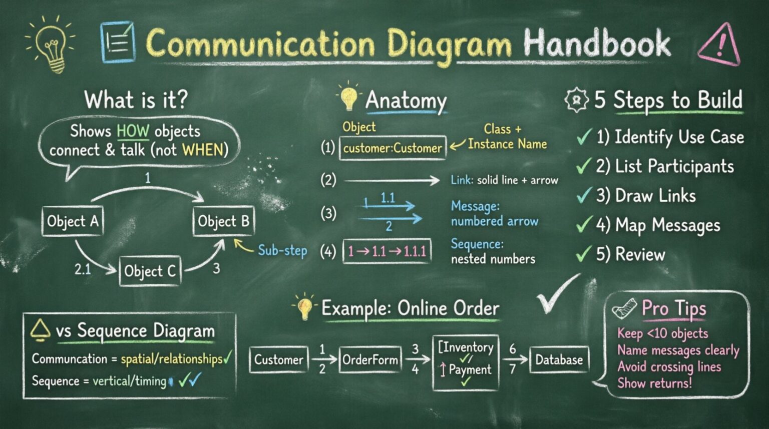 Communication Diagram Handbook for Engineers