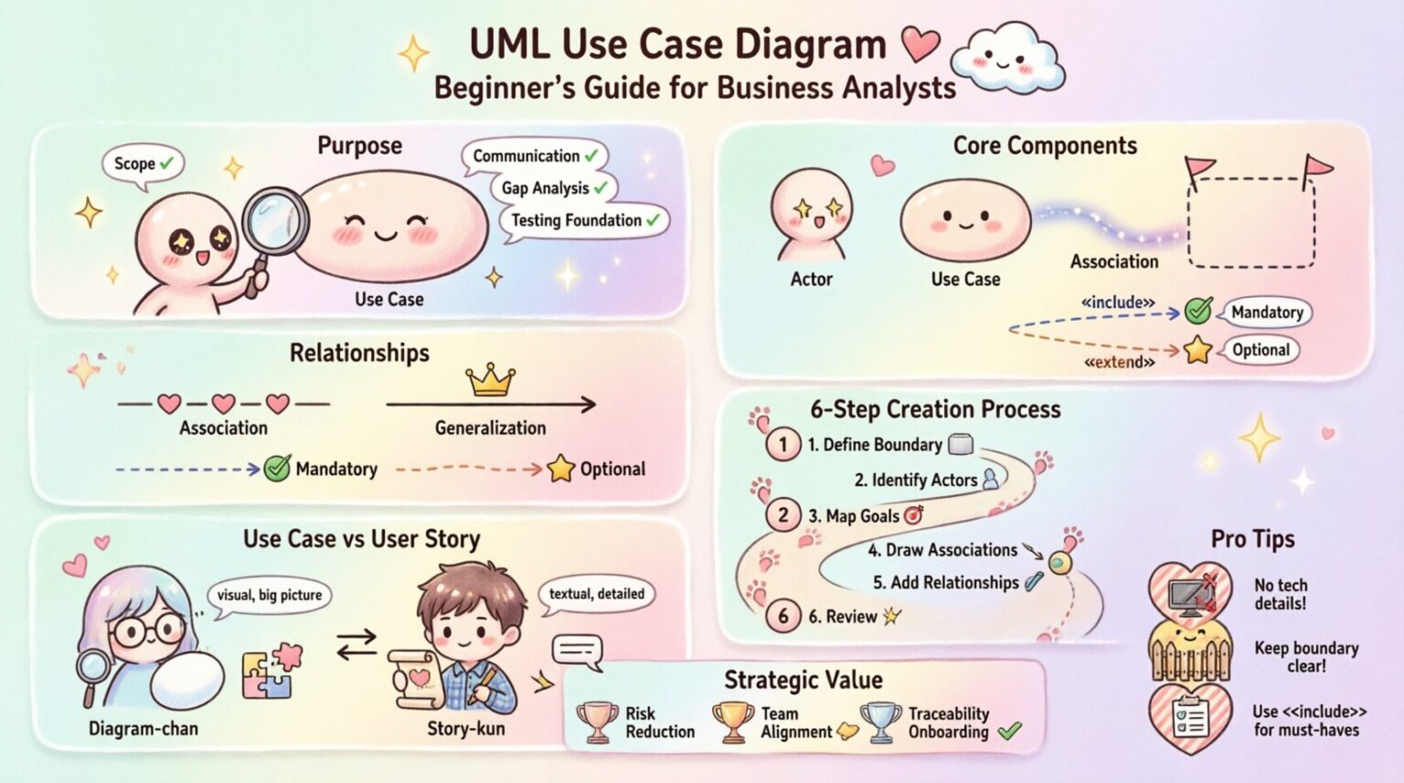 UML Use Case Diagram Guide for Business Analysts 📊