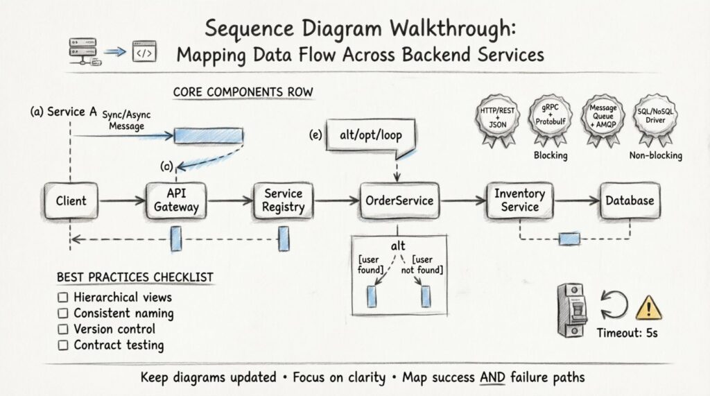 Sequence Diagram Walkthrough: Backend Data Flow Guide 🔄