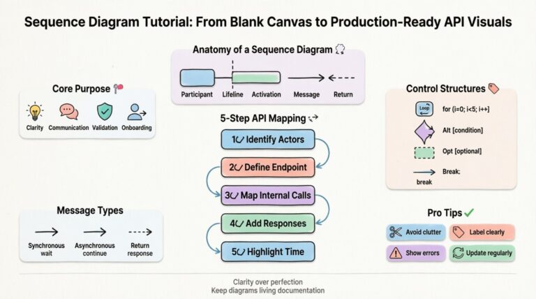Sequence Diagram Tutorial: API Visuals Guide 📊